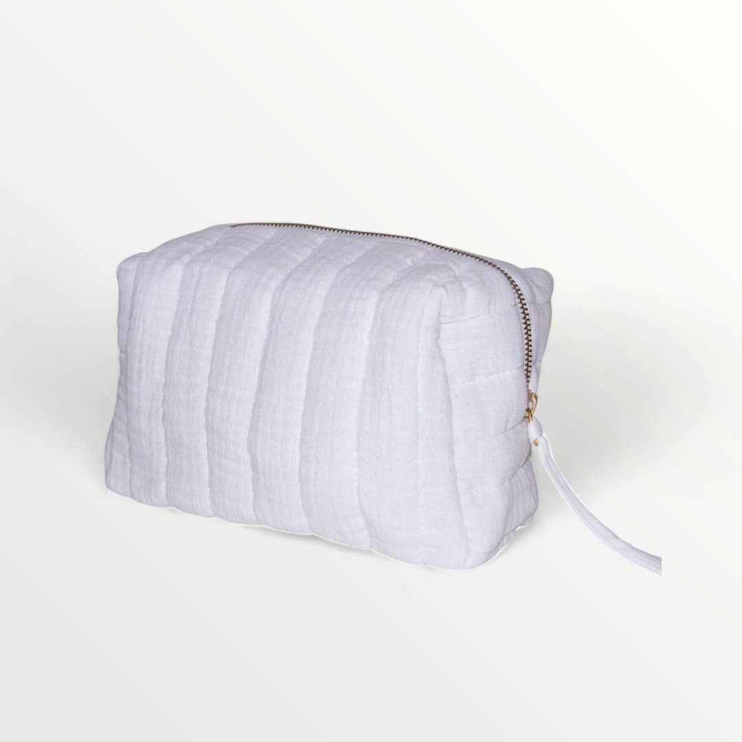 Trousse cube matelassée - NINON - Les Mouettes Vertes